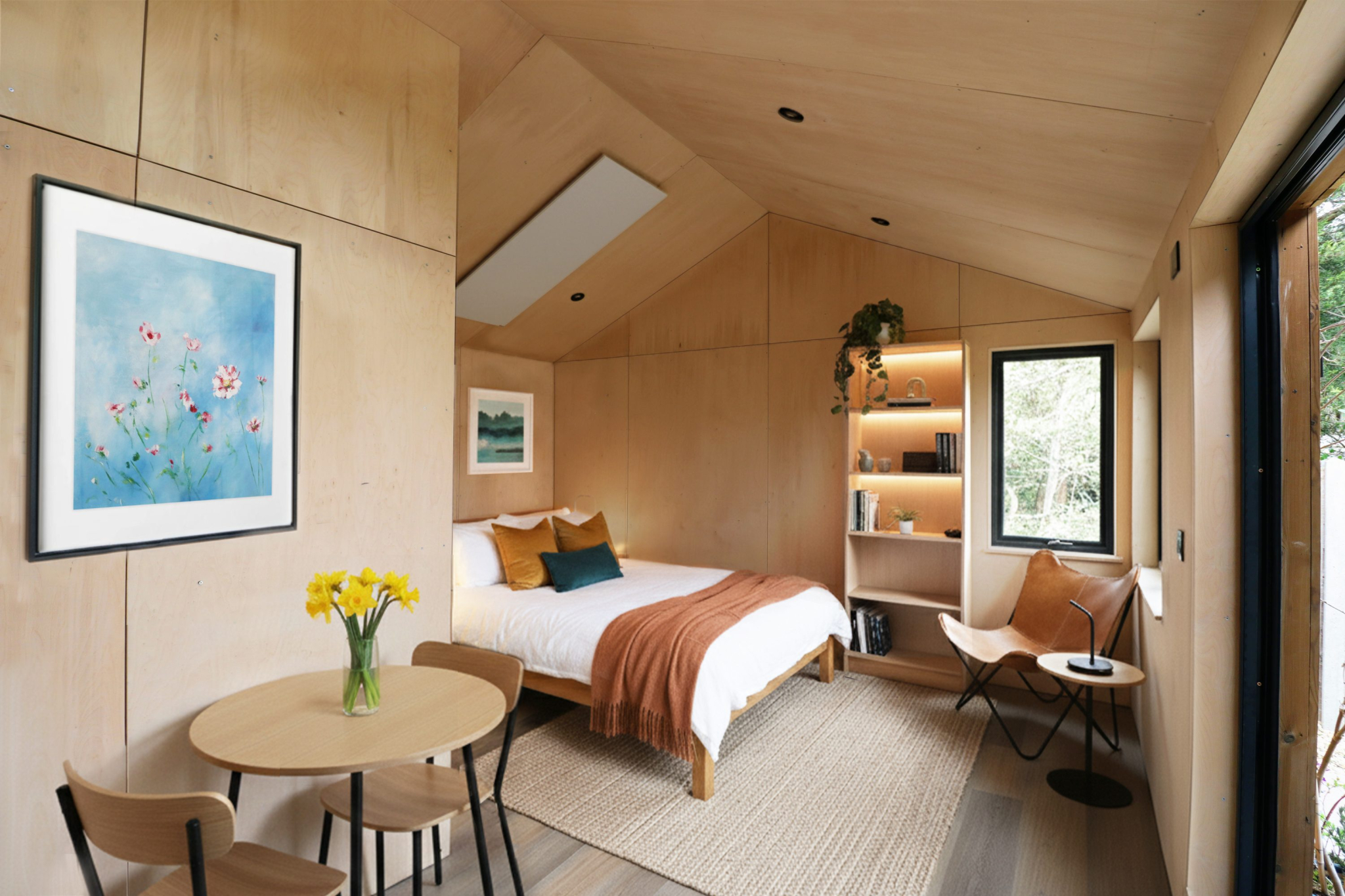 Modern Studio ADU | Prefabricated Backyard Living Space - Okopod